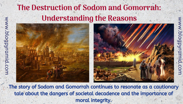 The Destruction of Sodom and Gomorrah: Understanding the Reasons ...