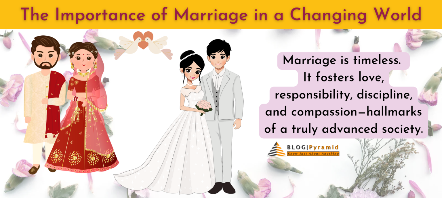 The Importance of Marriage in a Changing World - Blogpyramid